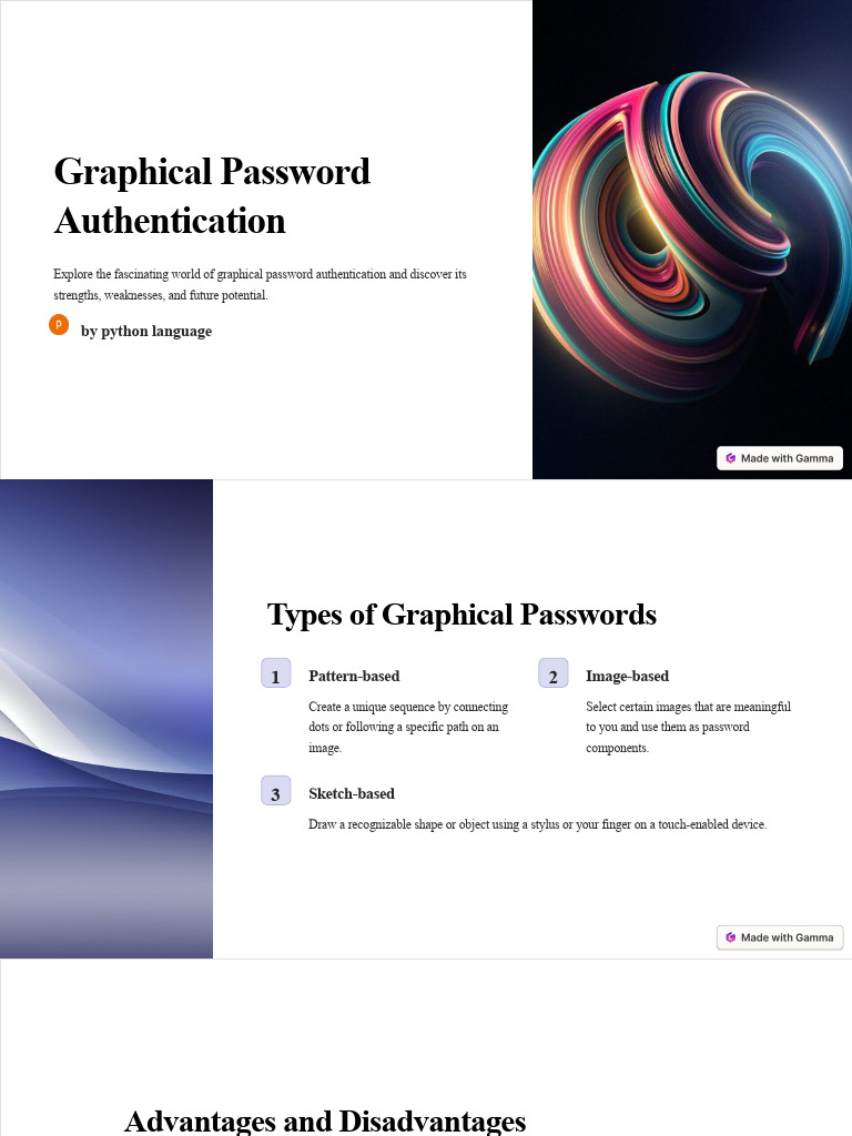 Graphical Password Authentication Pdf Password Security Engineering