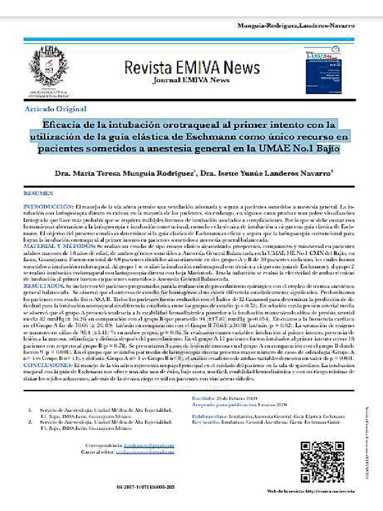 Guia Elastica Eschman | PDF