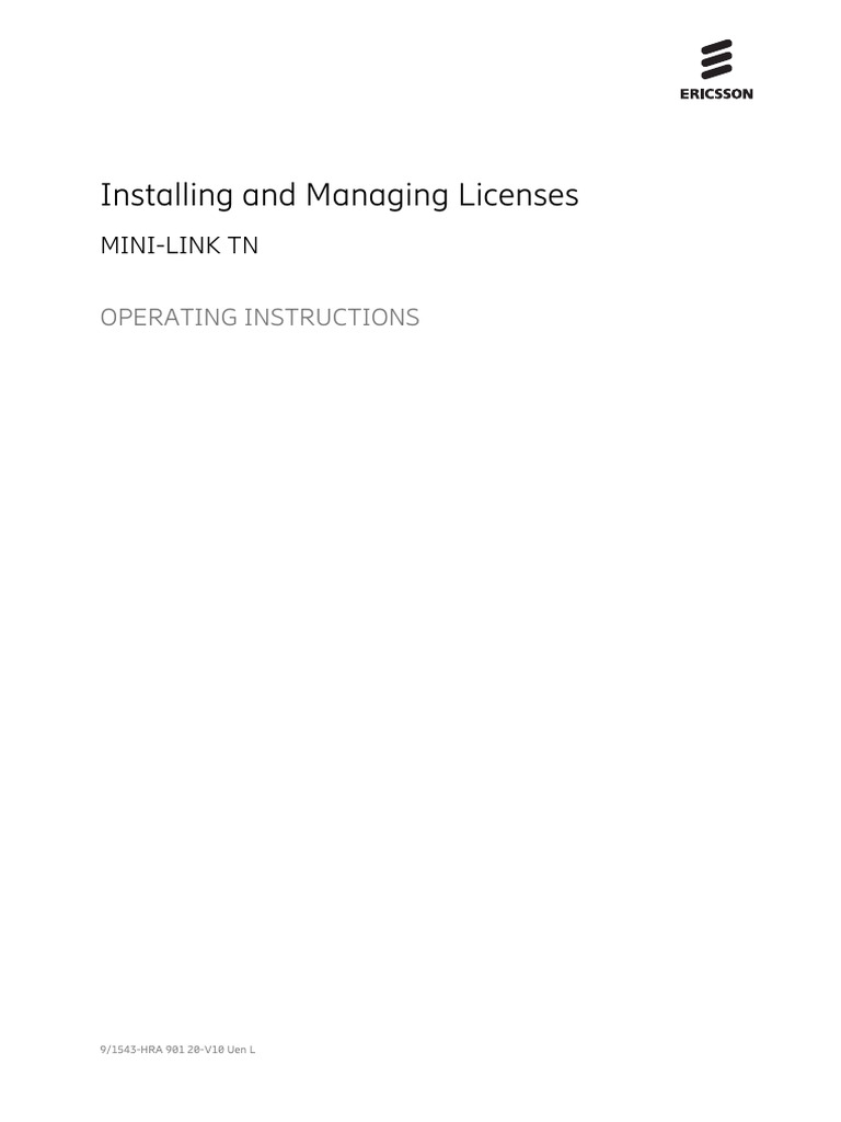 Installing and Managing Licenses MLTN | PDF | Command Line Interface | File Transfer Protocol