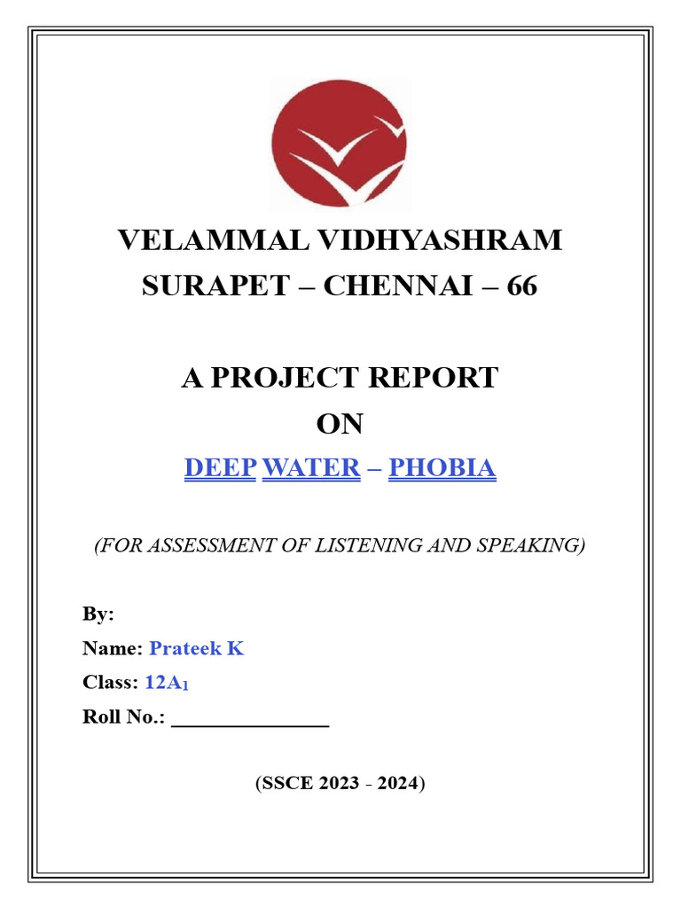English Investigatory Project | PDF | Phobia | Anxiety Disorder