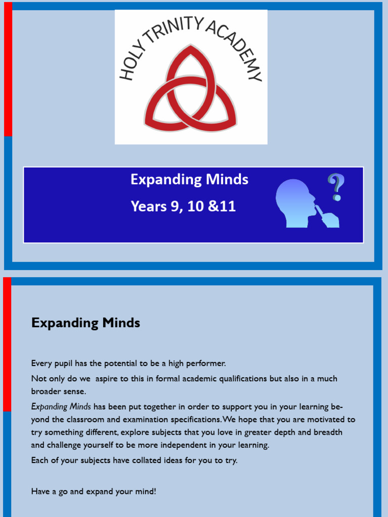 Expanding Minds Document KS4 | PDF | News | Science
