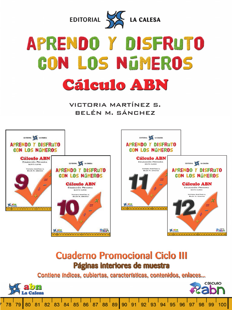 Promocional Abn Cicloiii | PDF | Sustracción | Matemáticas