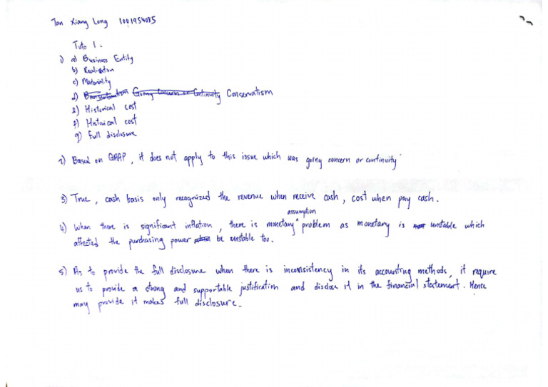 BA314 Tutorial 1 | PDF