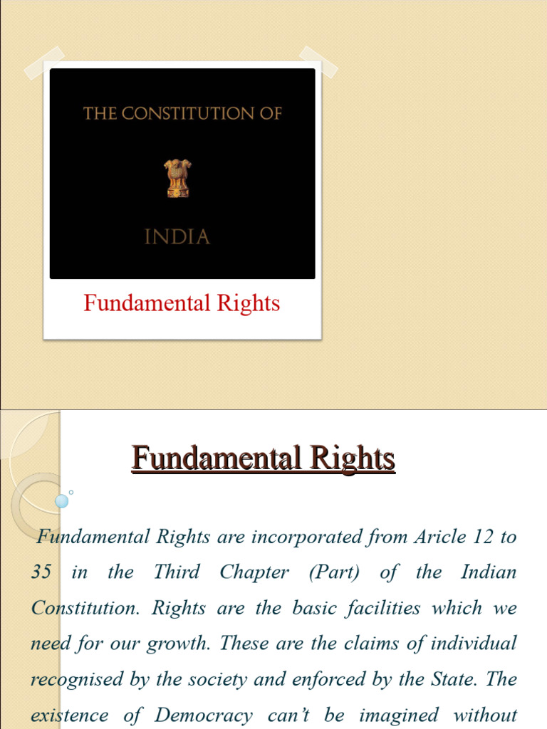 Fundamental Rights | PDF | Human Rights | Rights