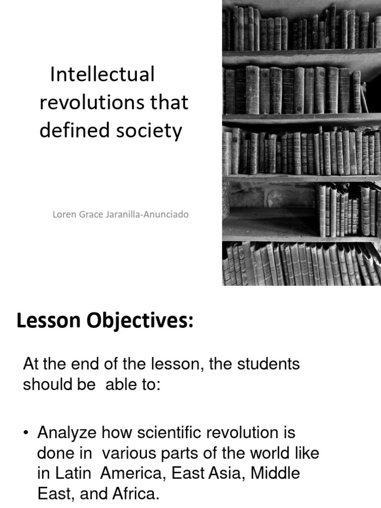 Global Perspectives on Intellectual Revolutions | PDF | Science | Id