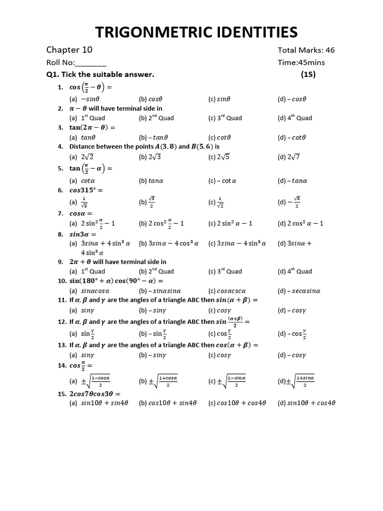 Chapter # 10 | PDF | Triangle | Trigonometry Chapter # 10 | PDF | Triangle | Trigonometry