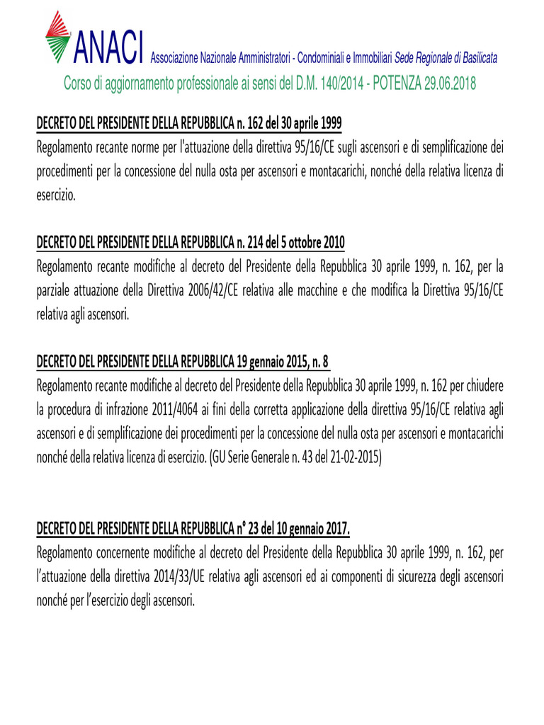 01 Corso Anaci | PDF