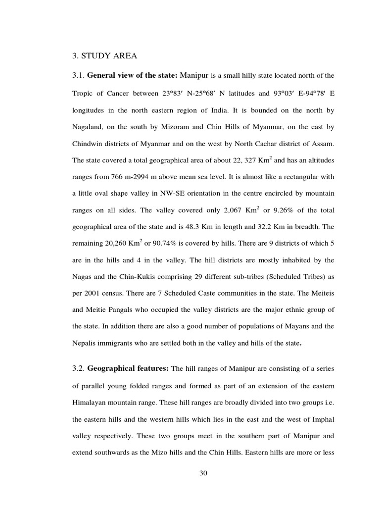 09 - Chapter 3 - STUDY AREA | PDF