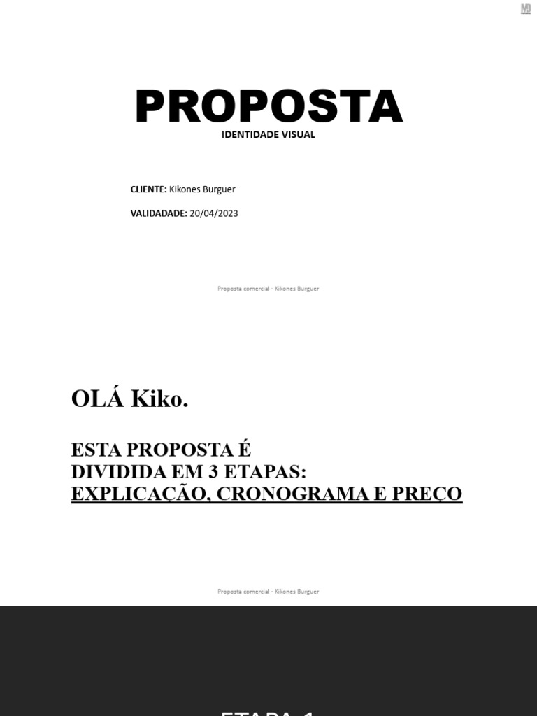 PROPOSTA | PDF