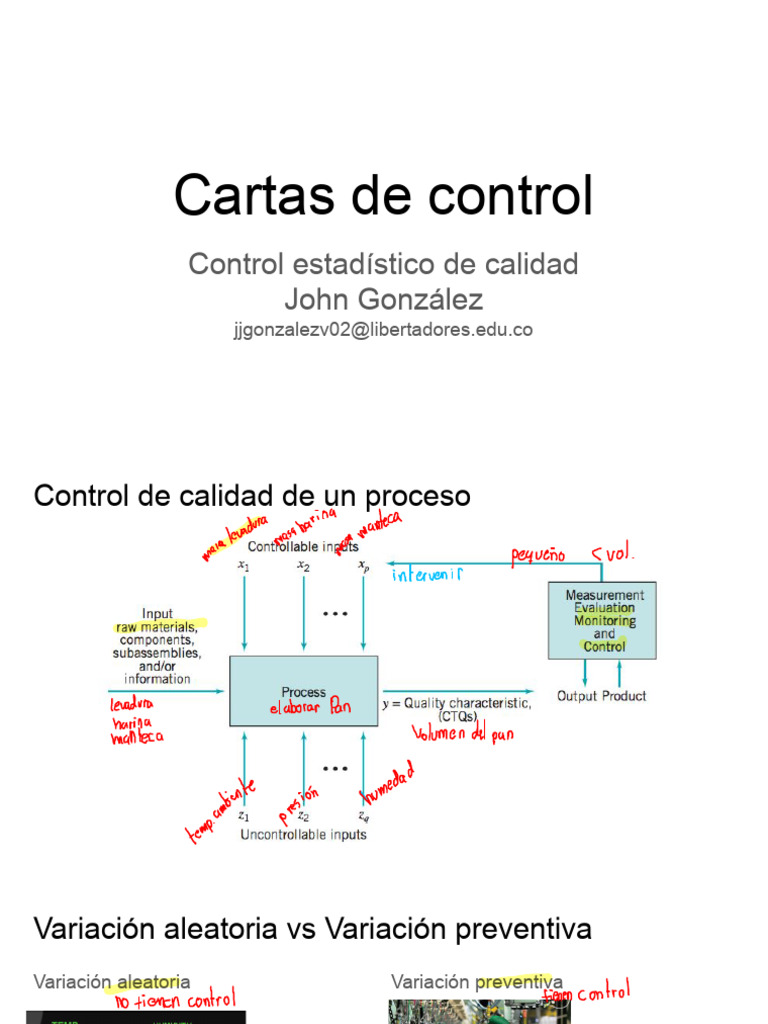 02 - Cartas de Control Editado | PDF