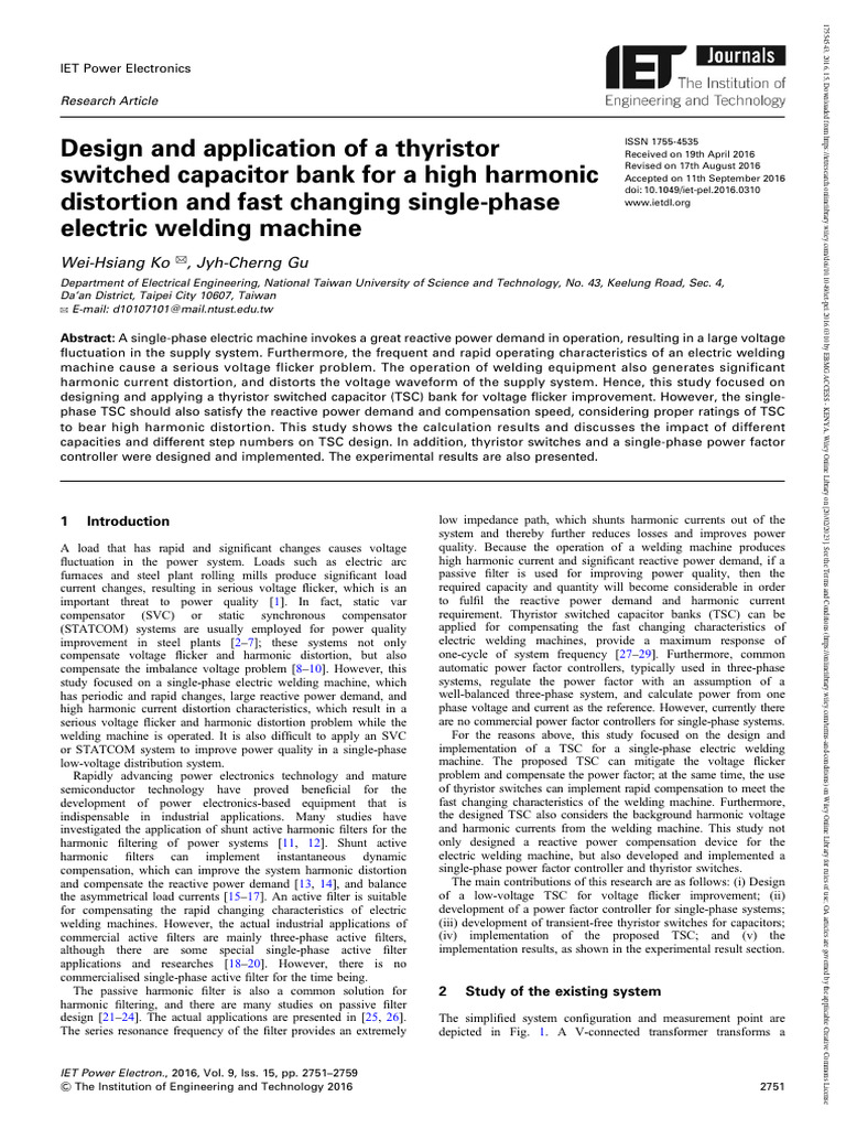 IET Power Electronics - 2016 - Ko - Design and Application of A ...