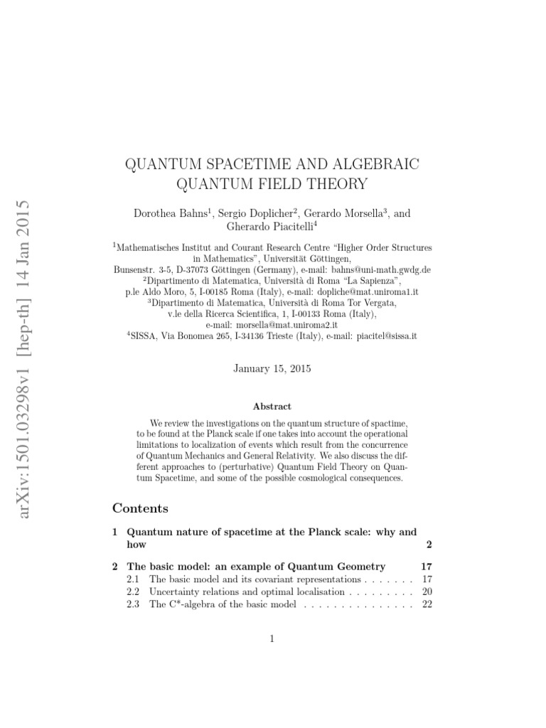 Quantum_Spacetime_and_Algebraic_Quantum_Theory | PDF