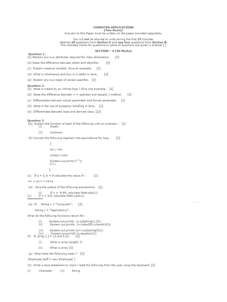 Computer Applications 2012 Pdf Class Computer Programming Parameter Computer Programming
