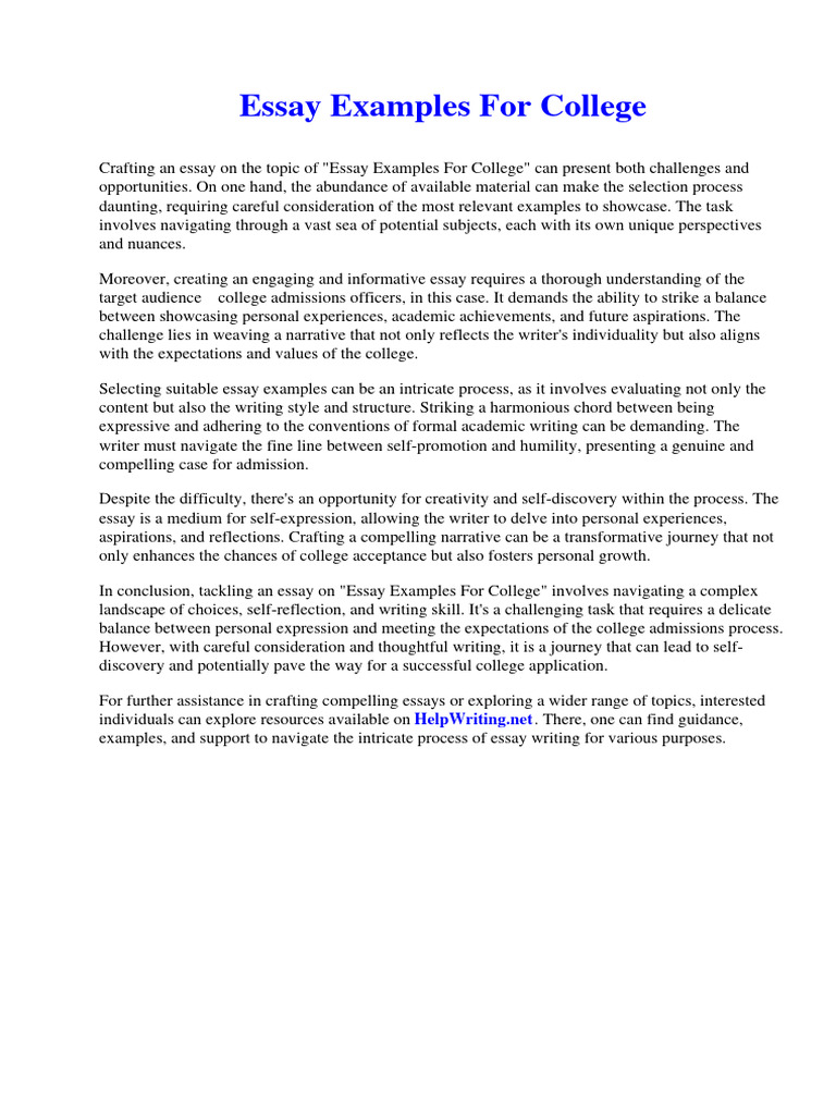 Essay Examples For College | PDF | Computer Network | Local Area Network