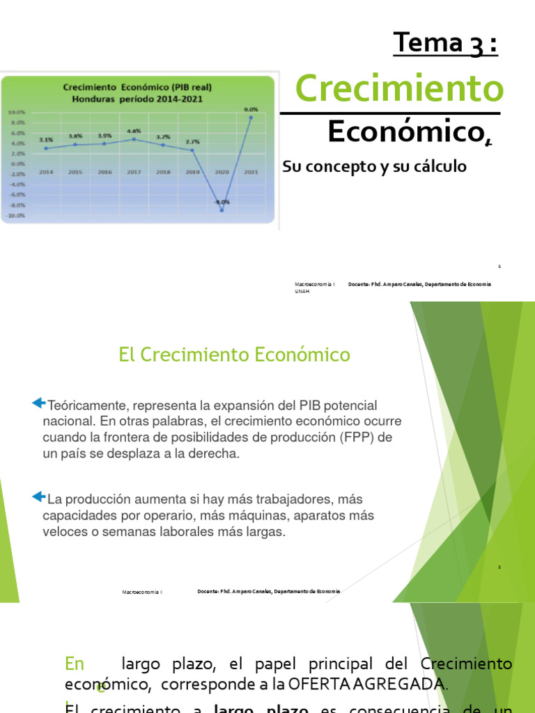 Clase 4 Crecimiento Económico-5 | PDF | Crecimiento económico | Producto Interno Bruto