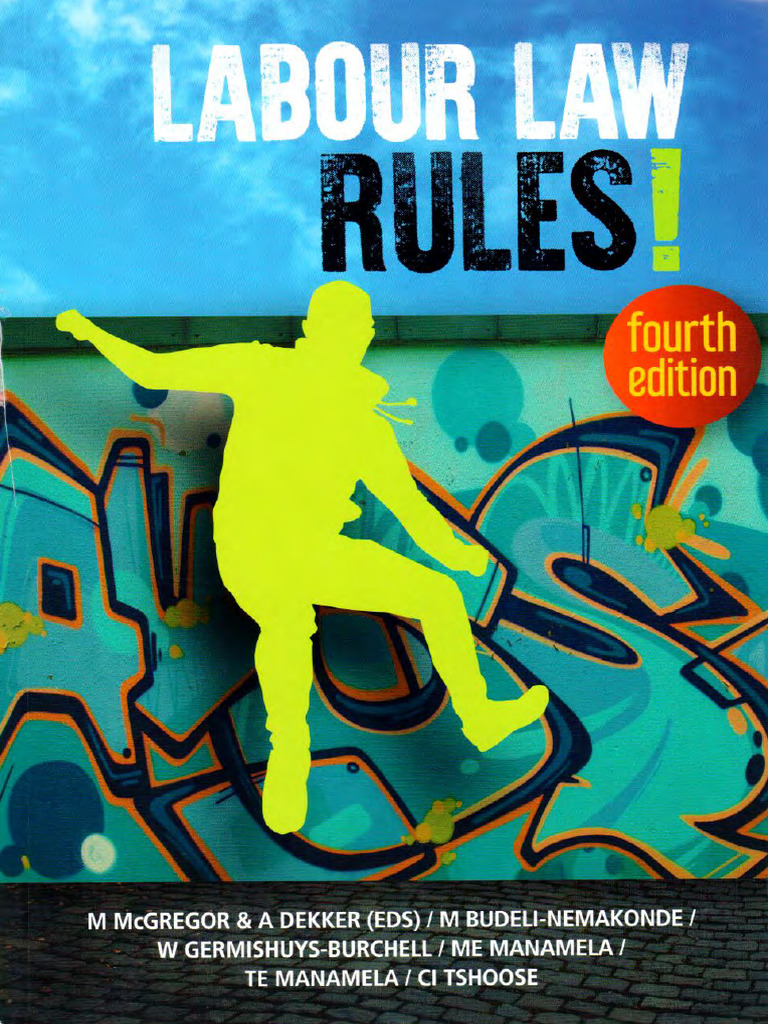 Labour Law Rules! 4th Edition Overview | PDF