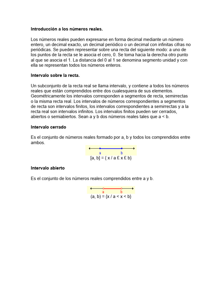 Modulo 1.numeros Reales | PDF Modulo 1.numeros Reales | PDF