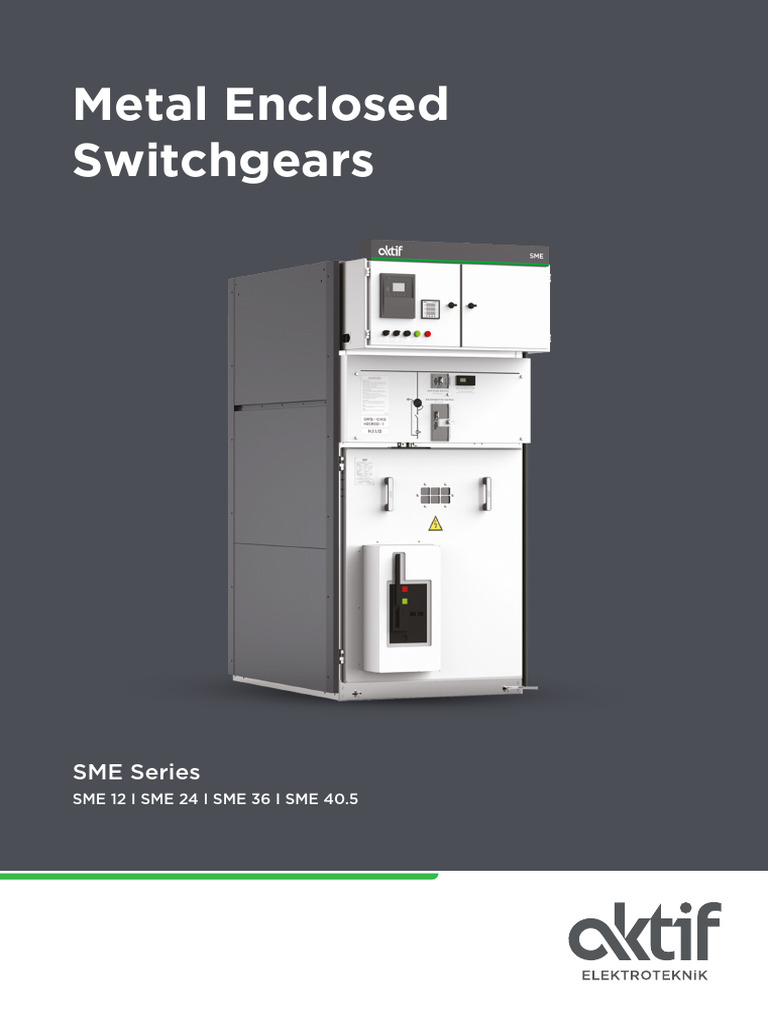 SME - Metal Enclosed Switchgears | PDF | Physical Quantities | Equipment