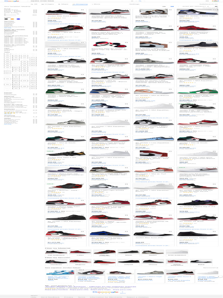 Zapatos Jordan Falsas - Google Shopping | PDF | Brand | Nike