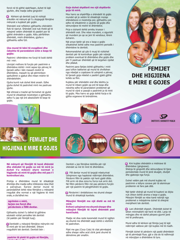 Fletepalosje Higjiena e gojes | PDF