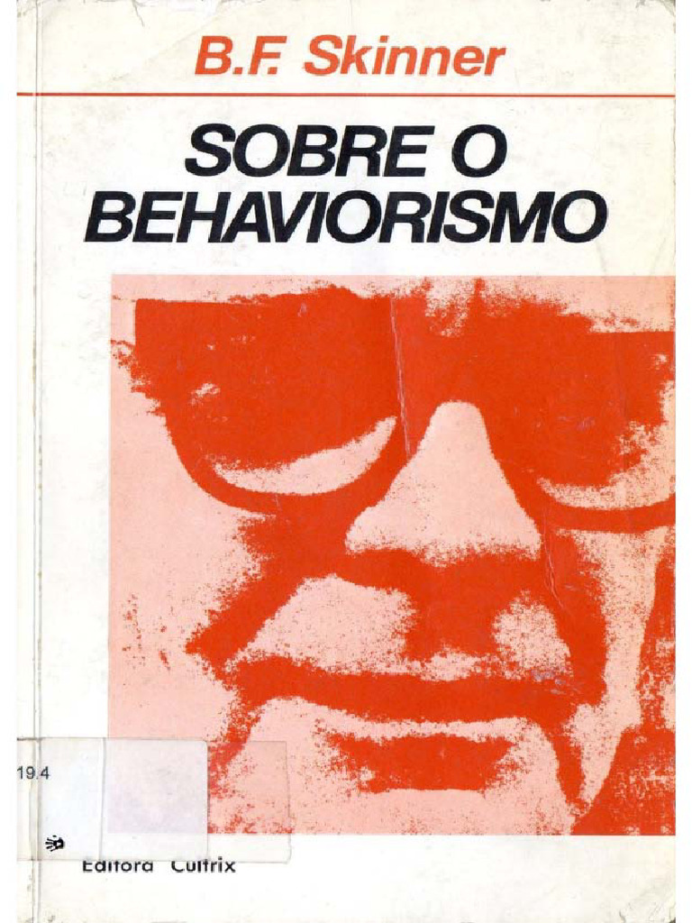 Skinner Burrhus Sobre o Behaviorismo | PDF