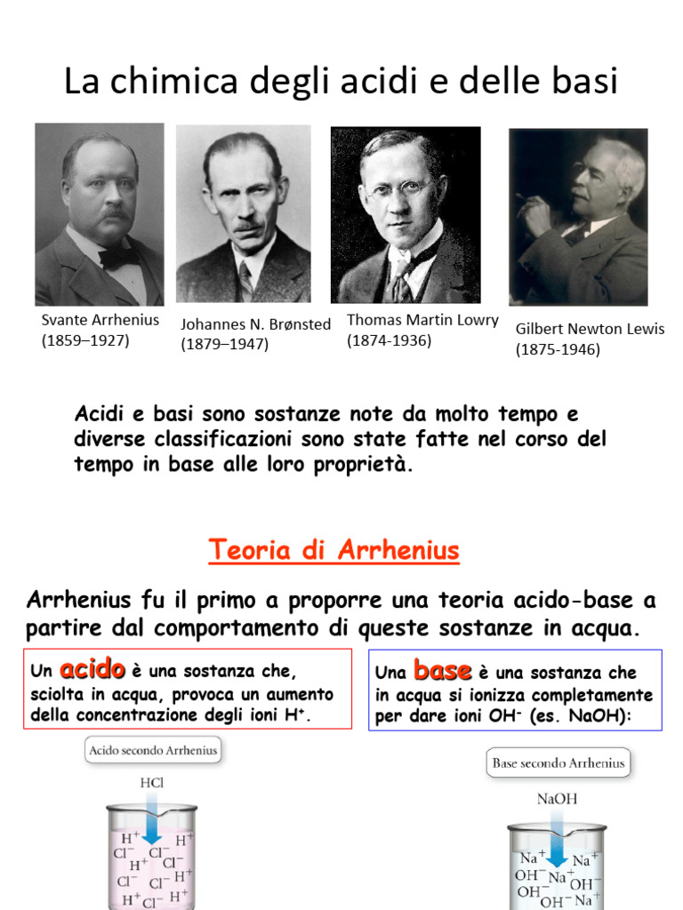 Lez1 07 Acidi e Basi | PDF