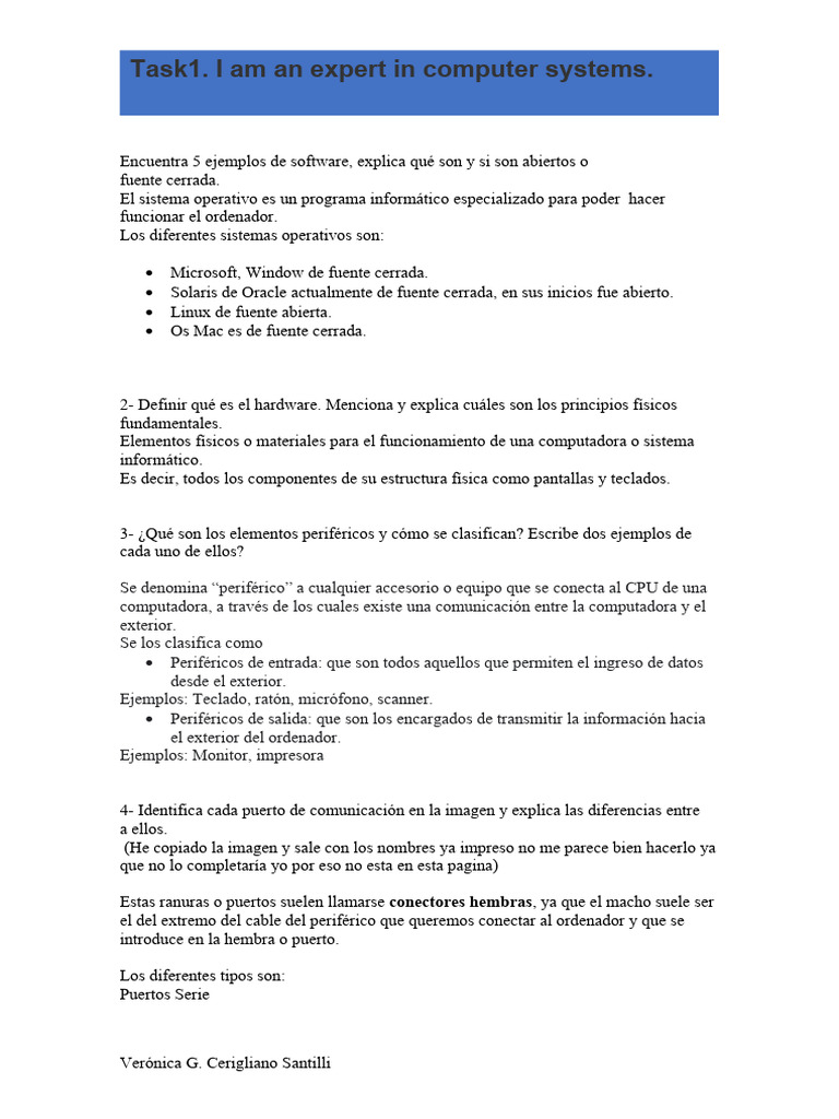 Ejercicios de Ofimatica | PDF