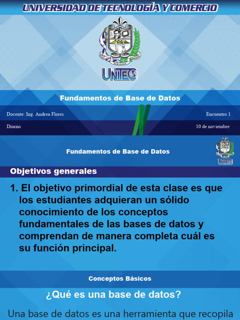 Fundamentos Bases de Datos 1 | PDF | Bases de datos | Ciencias de la Computación