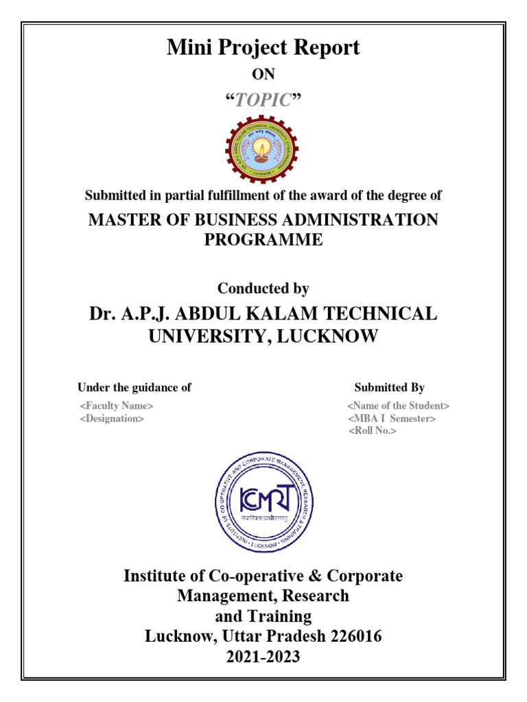 Mini Project | PDF | Economies | Business