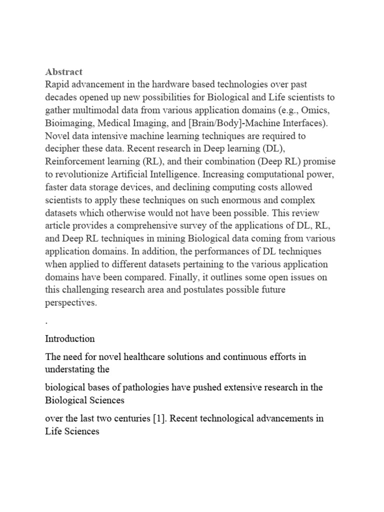 Document | PDF | Machine Learning | Emerging Technologies