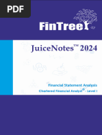 Salt Cfa Level 2 Formulasheet 2024 | PDF | Errors And Residuals | Regression Analysis