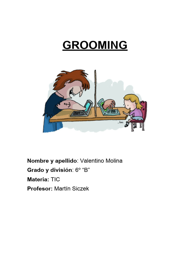 Definición y prevención del grooming | PDF