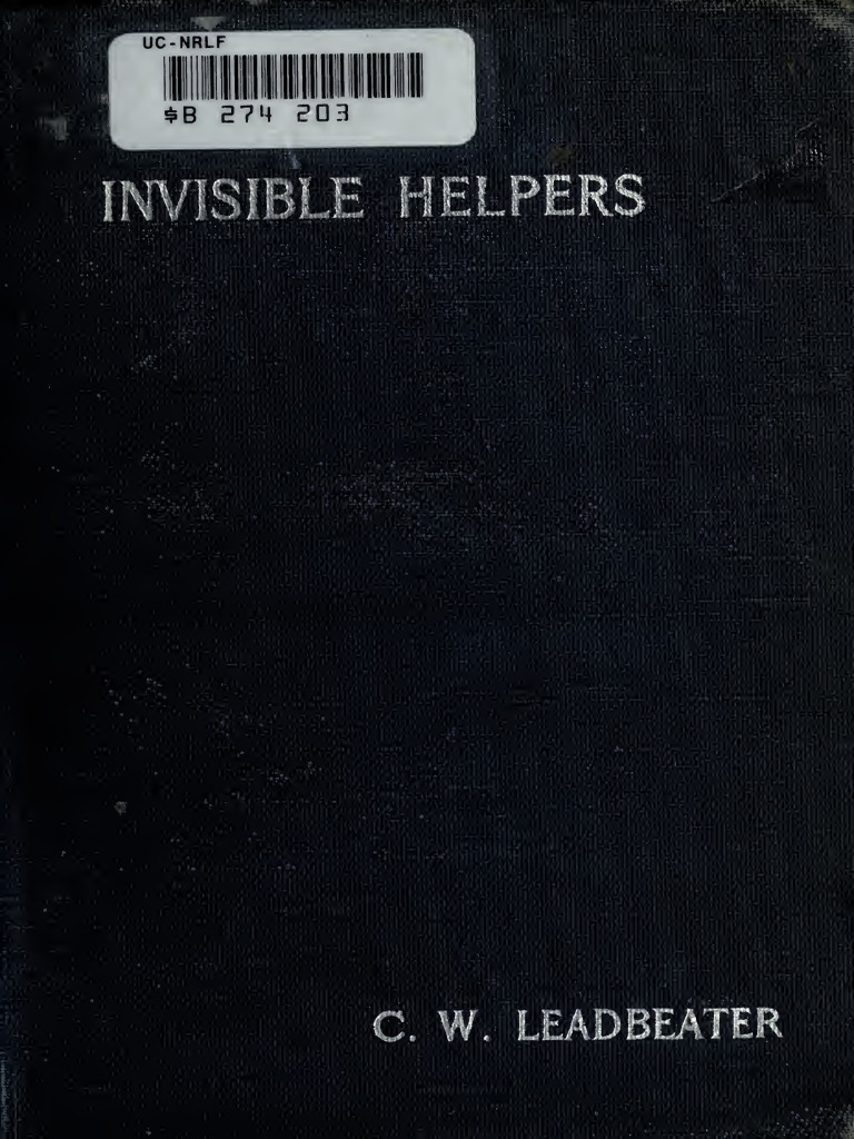 Invisible Helpers - Charles W. Leadbeater | PDF