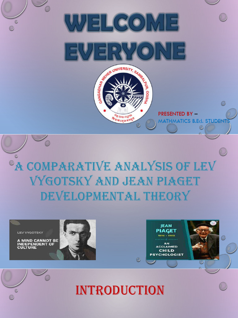 Presentation1 (3) | PDF | Cognitive Development | Developmental Psychology