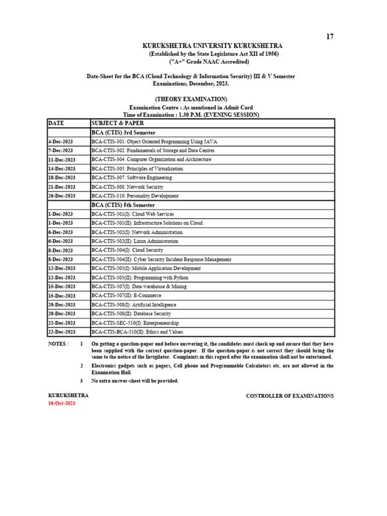 17 BCA Cloud Technology Information Security III V Semester | PDF | Cloud Computing | Computer ...