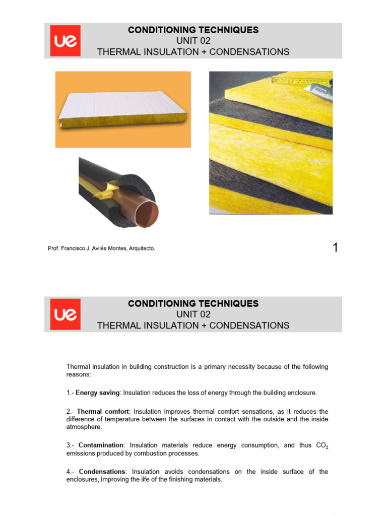 Building Thermal Insulation Guide | PDF | Heat Transfer | Thermal ...