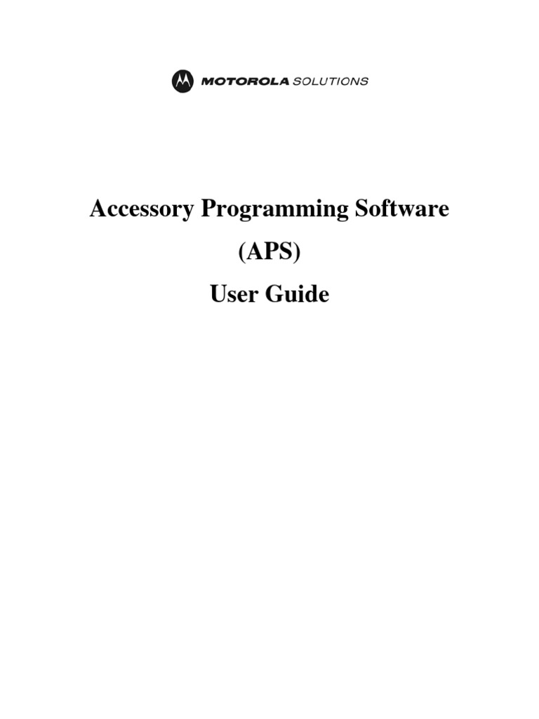 APS User Guide | PDF | Installation (Computer Programs) | Windows 10