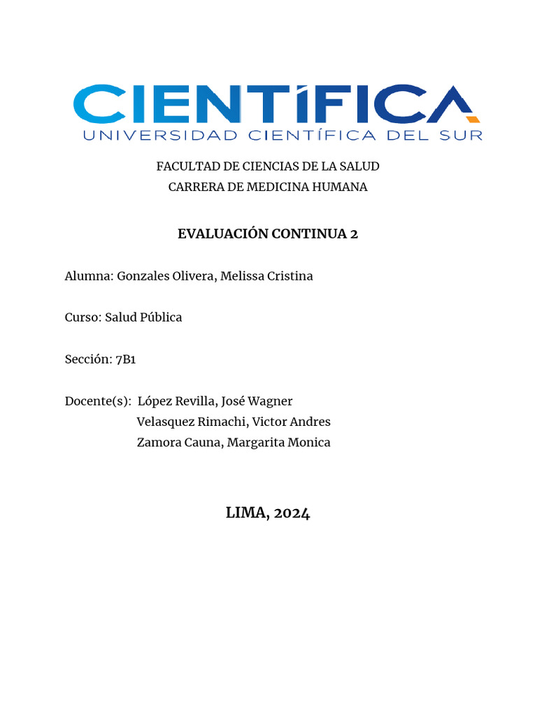 Resumen Ec2 | PDF | Evaluación | Tuberculosis