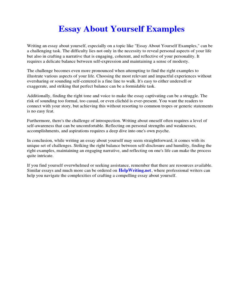 Personal Essay Writing Guide | PDF | Evidence Based Practice | Nursing