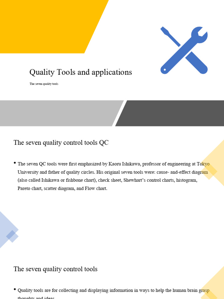 The Seven Quality Control Tools PDF | PDF | Scatter Plot | Histogram