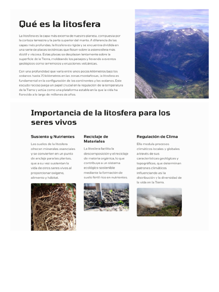Litosfera | PDF