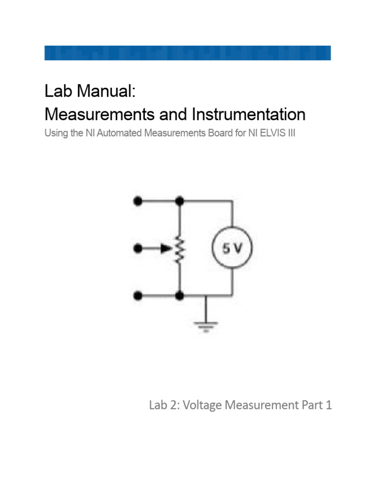Lab 2 - Voltage Part 1 | PDF | Electric Charge | Voltage