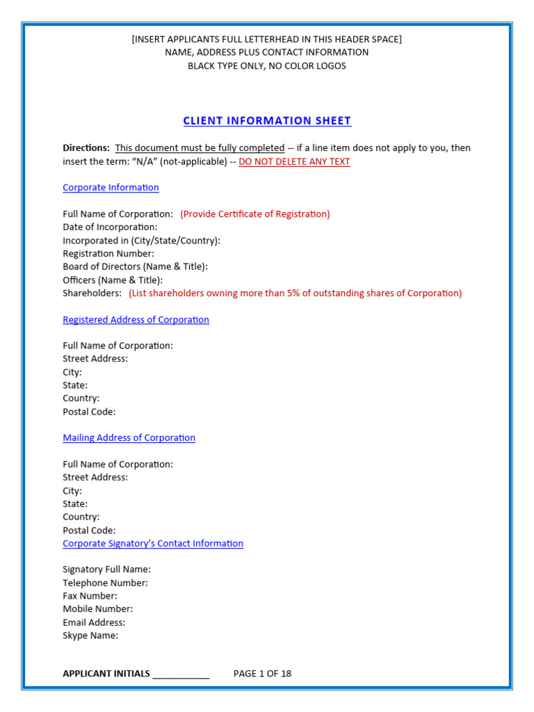 Achat Instrument Kyc | PDF | Letter Of Credit | Signature