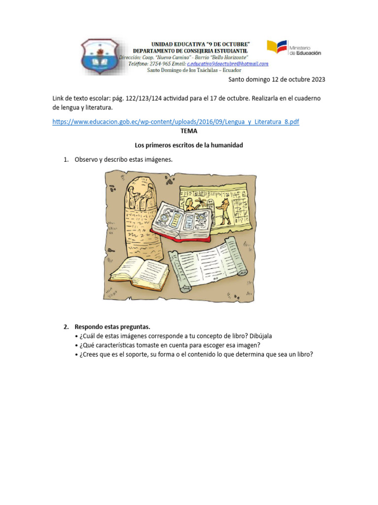 8vo B Actividad Asincronica | PDF