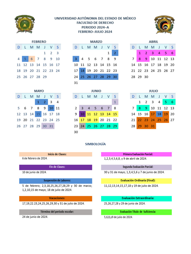 Calendario UAEMEX | PDF