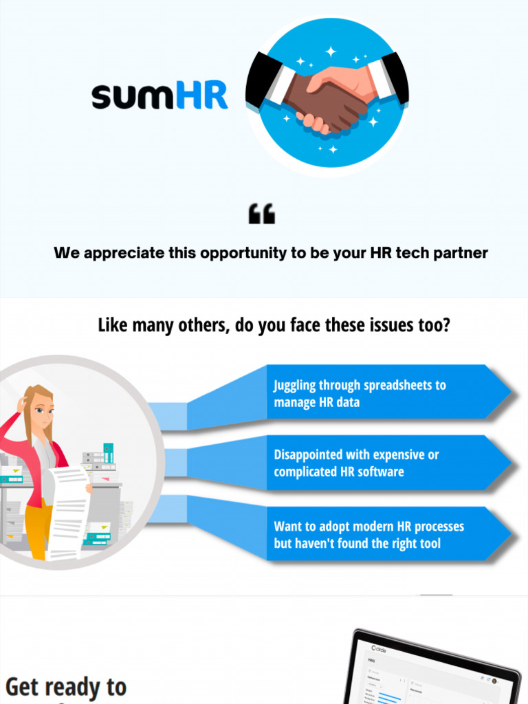 SumHR Product Deck | PDF