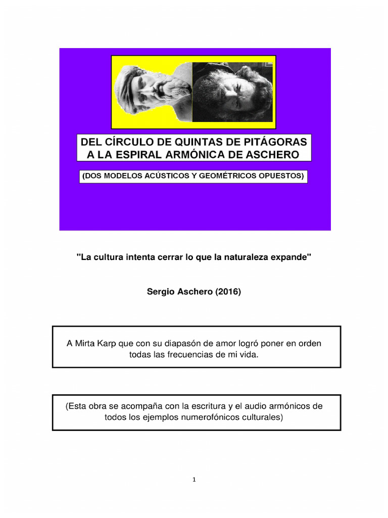 Del Circulo de Quintas de Pitagoras | PDF