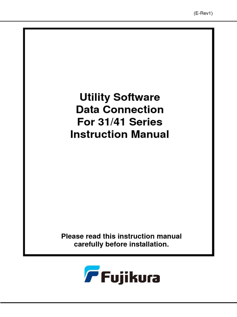 DC31 ENG Manual Software 01 | PDF | Installation (Computer Programs) | Microsoft Windows