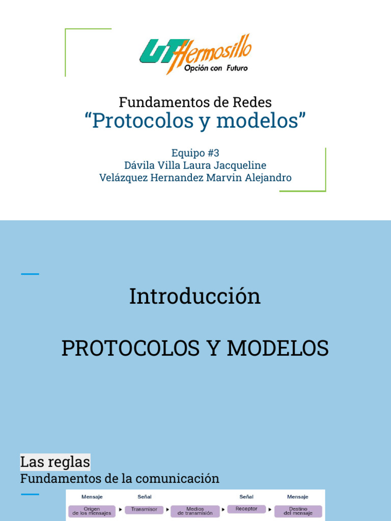 Protocolos y Modelos | PDF | Protocolos de internet | Red de computadoras