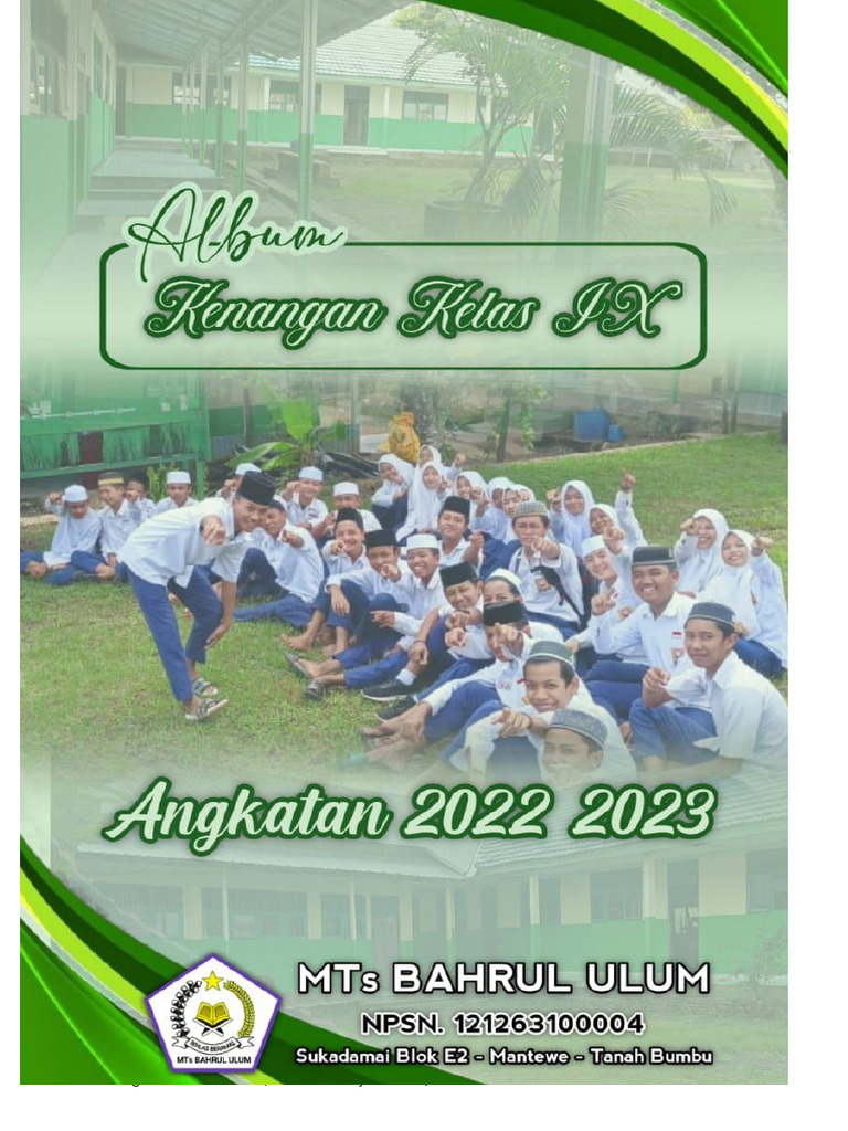 Album Kenangan MTS Bahrul Ulum 2022/2023 | PDF